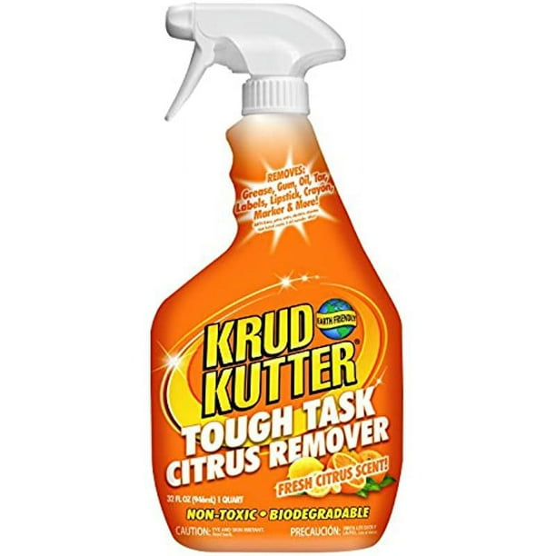KRUD KUTTER KC324 Cleaner/Degreaser, 32 oz, Clear - Walmart Business Supplies