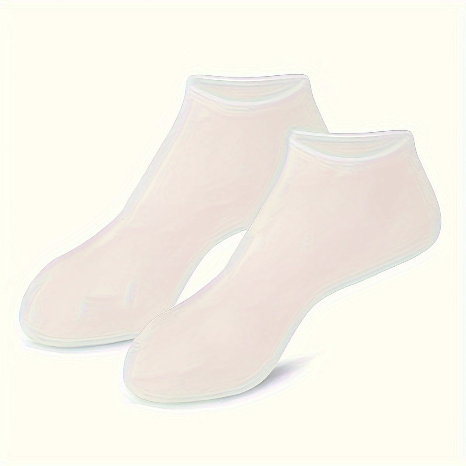KRUEM Revitalizing Silicone Gel Moisturizing Socks - Soften Dry Cracked ...