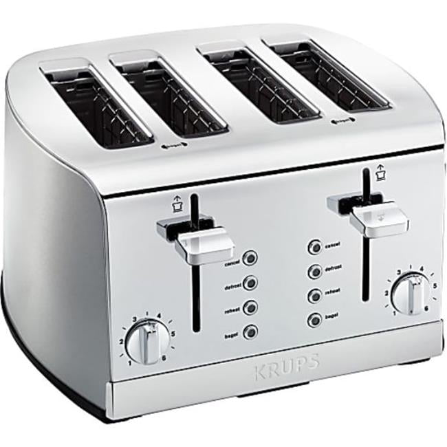 KRUPS KH734D51 4 Slice Toaster - Walmart.com