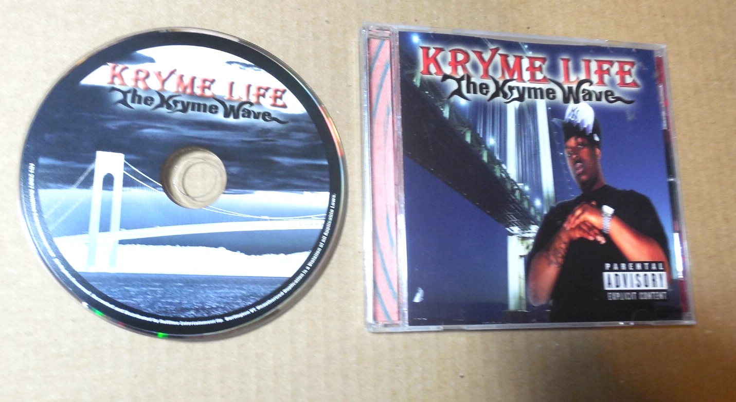 KRYME LIFE The Kryme Wave Audio CD OOP Ruffline Tested Rap Hip Hop ...