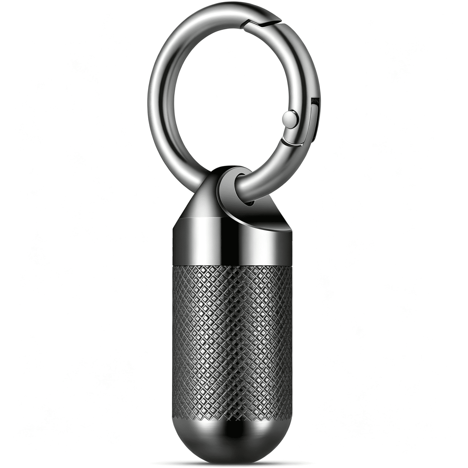 KRYVN Small Keychain Pill Holder Case Titanium Pocket Pill Container ...