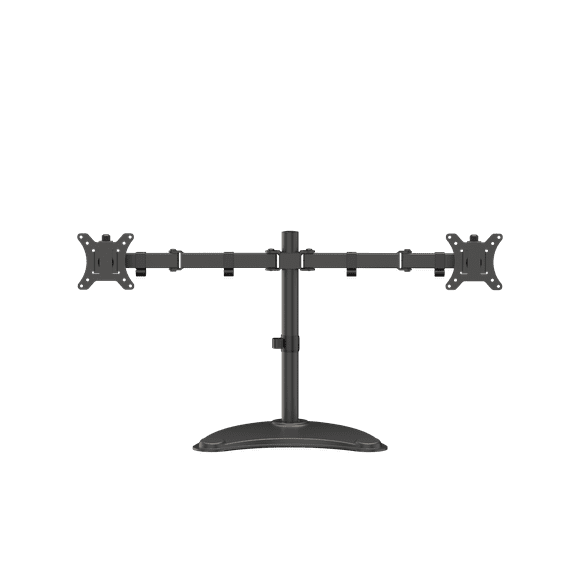 KS-27DMS: Dual Monitor Stand, Free Standing, Fully Adjustable Height ...
