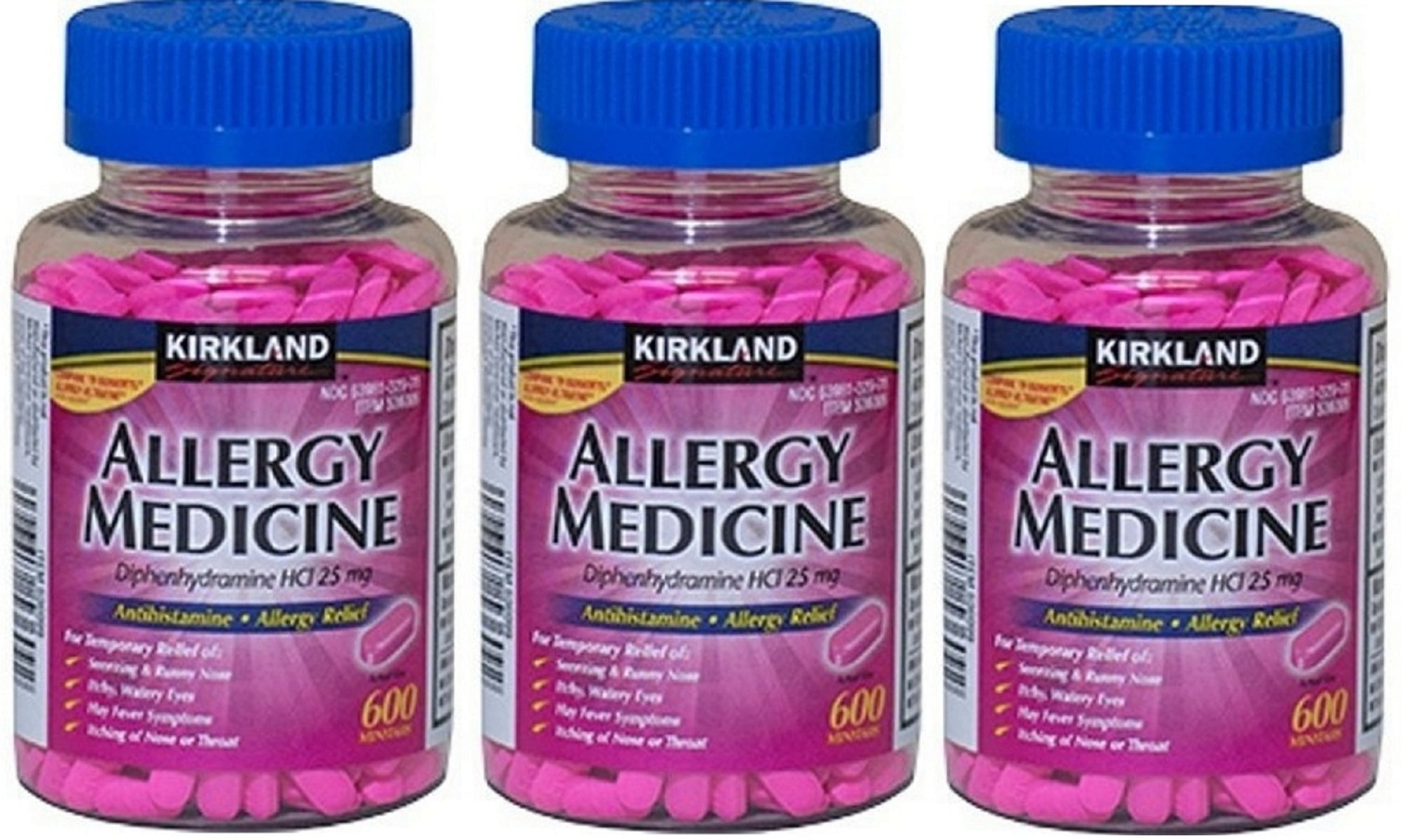 KS Allergy Medicine 600 Tablets - 3 Pack - Walmart.com