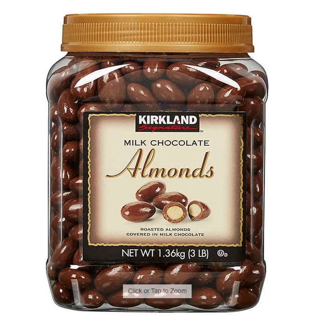 KS Milk Chocolate Covered Almonds, 48 oz - Walmart.com