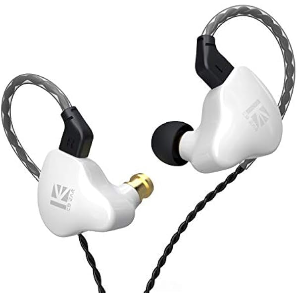 KS1 Hifi Wired Earbuds in-Ear Monitors, Dual magnetic Circuit Dynamic ...