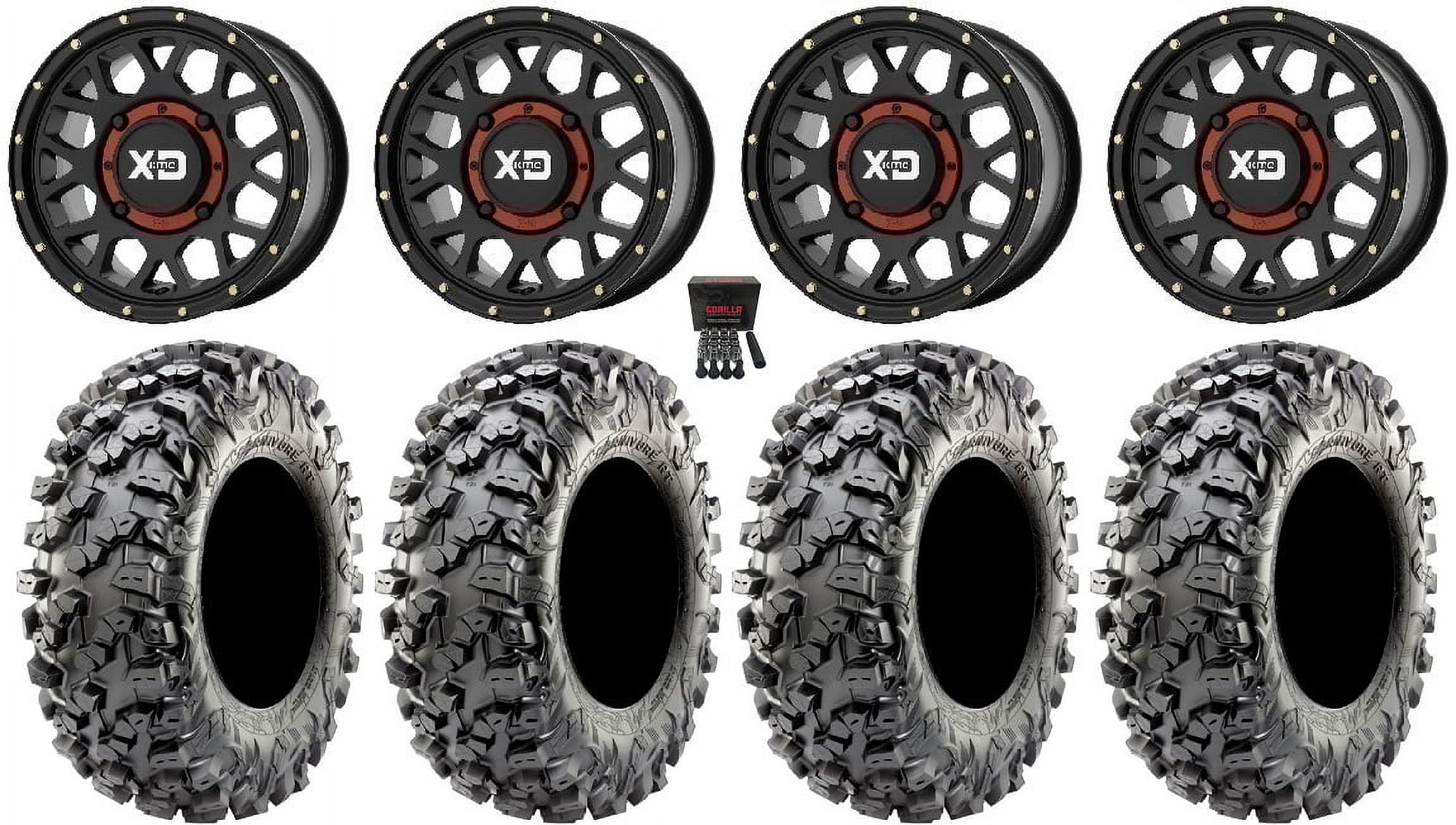 KS135 Grenade 14" Wheels 30" Carnivore R/T Tires Can-Am Commander ...
