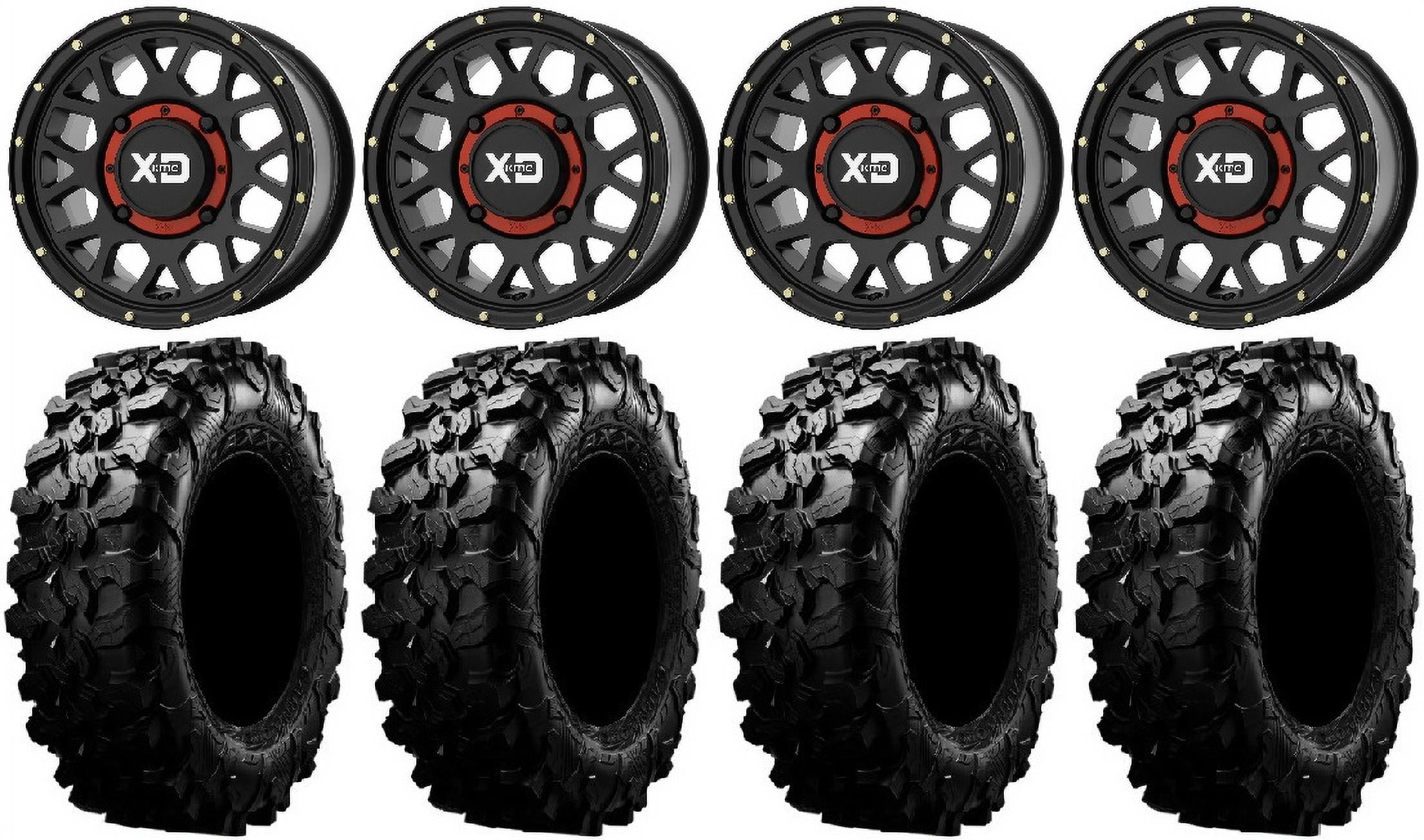 KS135 Grenade 14" Wheels 30" Carnivore Tires Sportsman RZR Ranger ...
