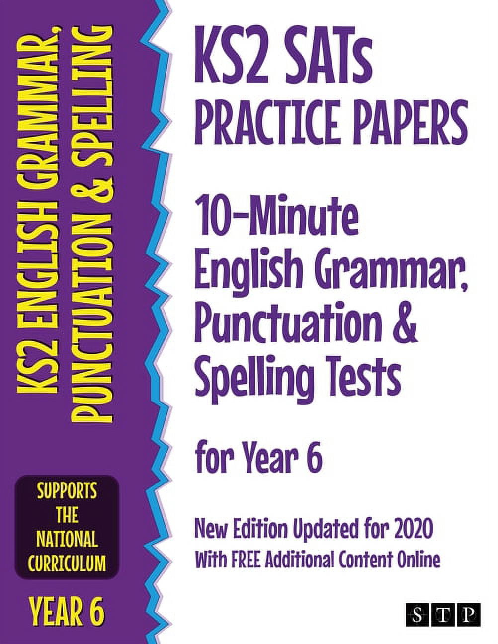 KS2 SATs Practice Papers 10-Minute English Grammar, Punctuation and ...