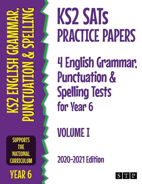 KS2 SATs Practice Papers 4 English Grammar, Punctuation and Spelling ...