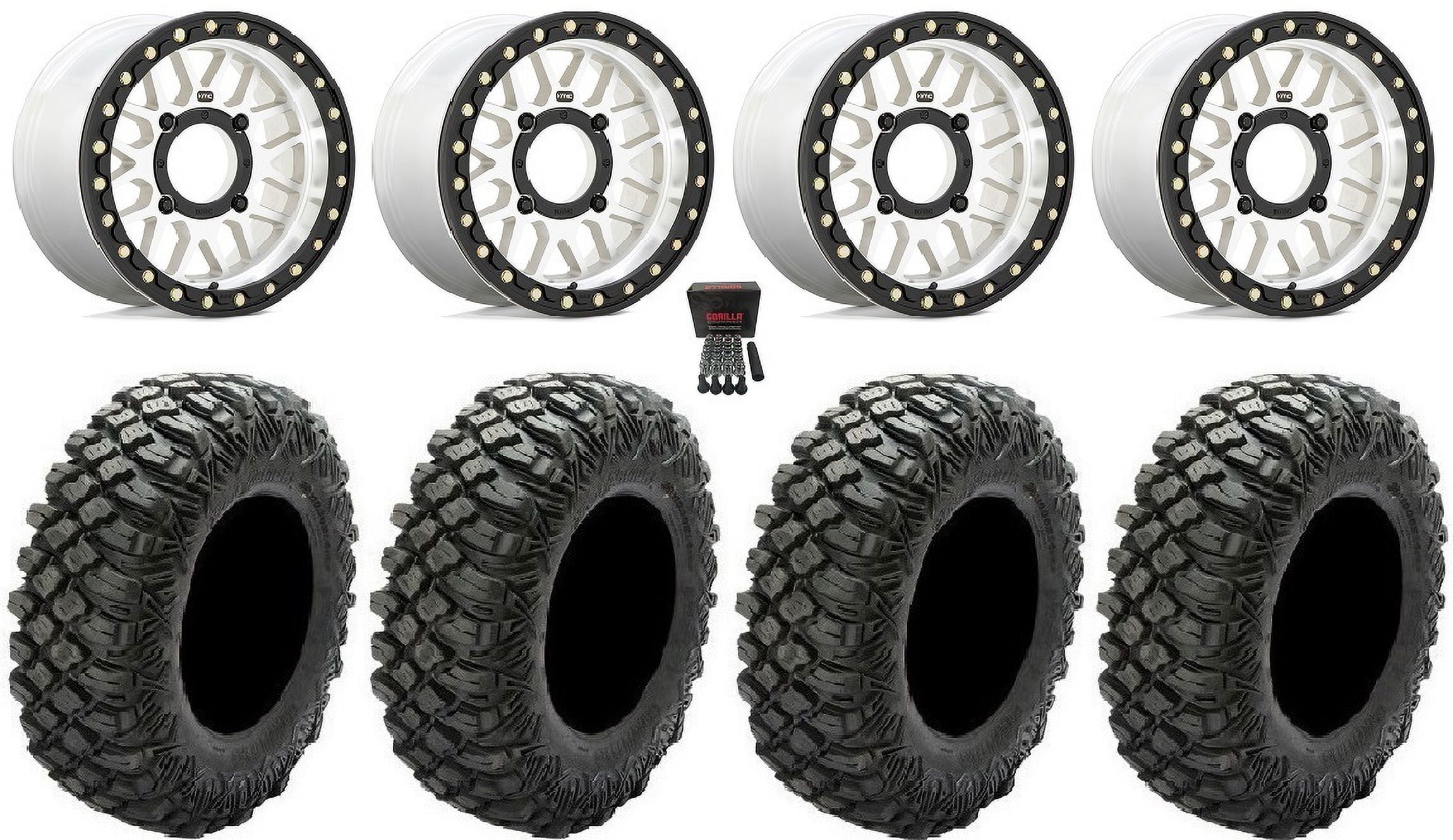 KS235 Grenade Bdlk 14" Wheels Mh +10mm 30" Crawler XG Tires Can-Am ...