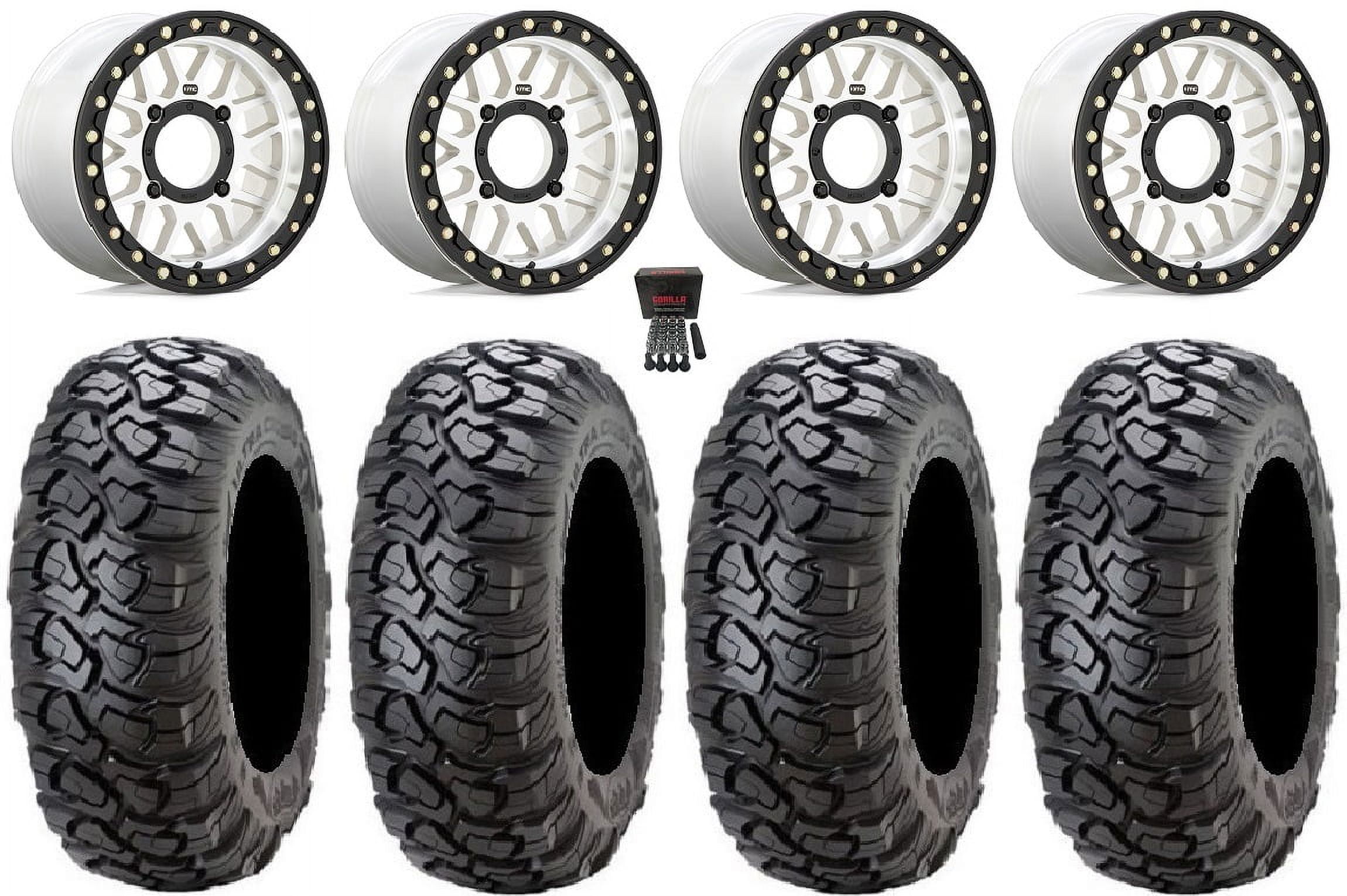 KS235 Grenade Bdlk 14" Wheels Mh +10mm 31" Ultracross Tires Polaris RZR ...