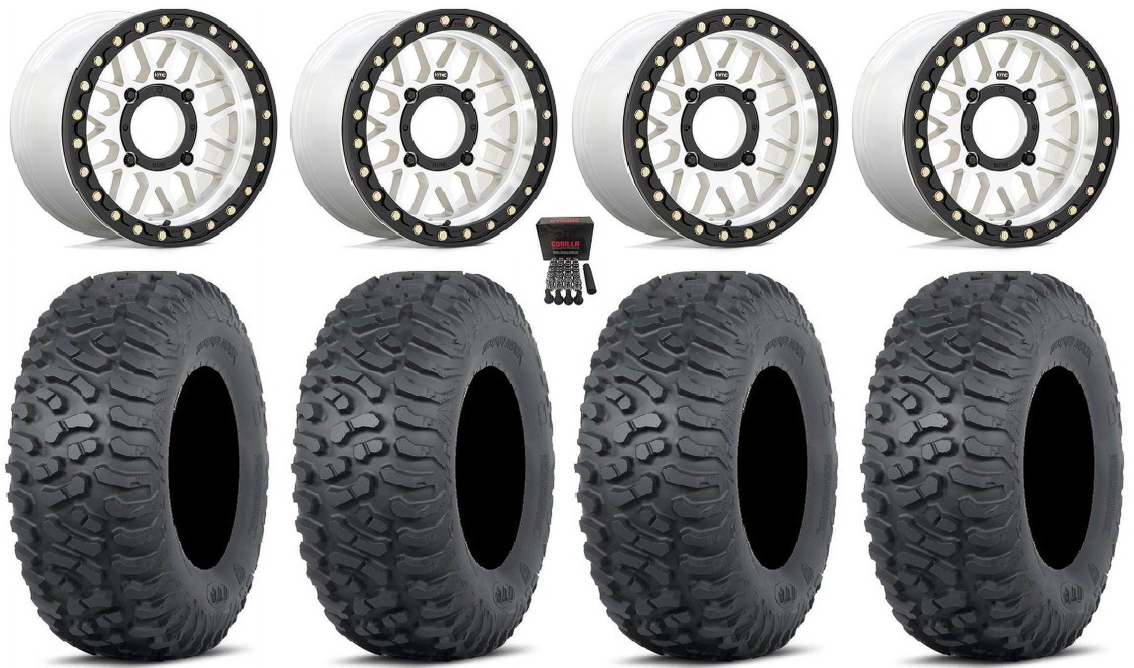 KS235 Grenade Bdlk 14" Wheels Mh 32" Terra Hook Tires Can-Am Commander ...