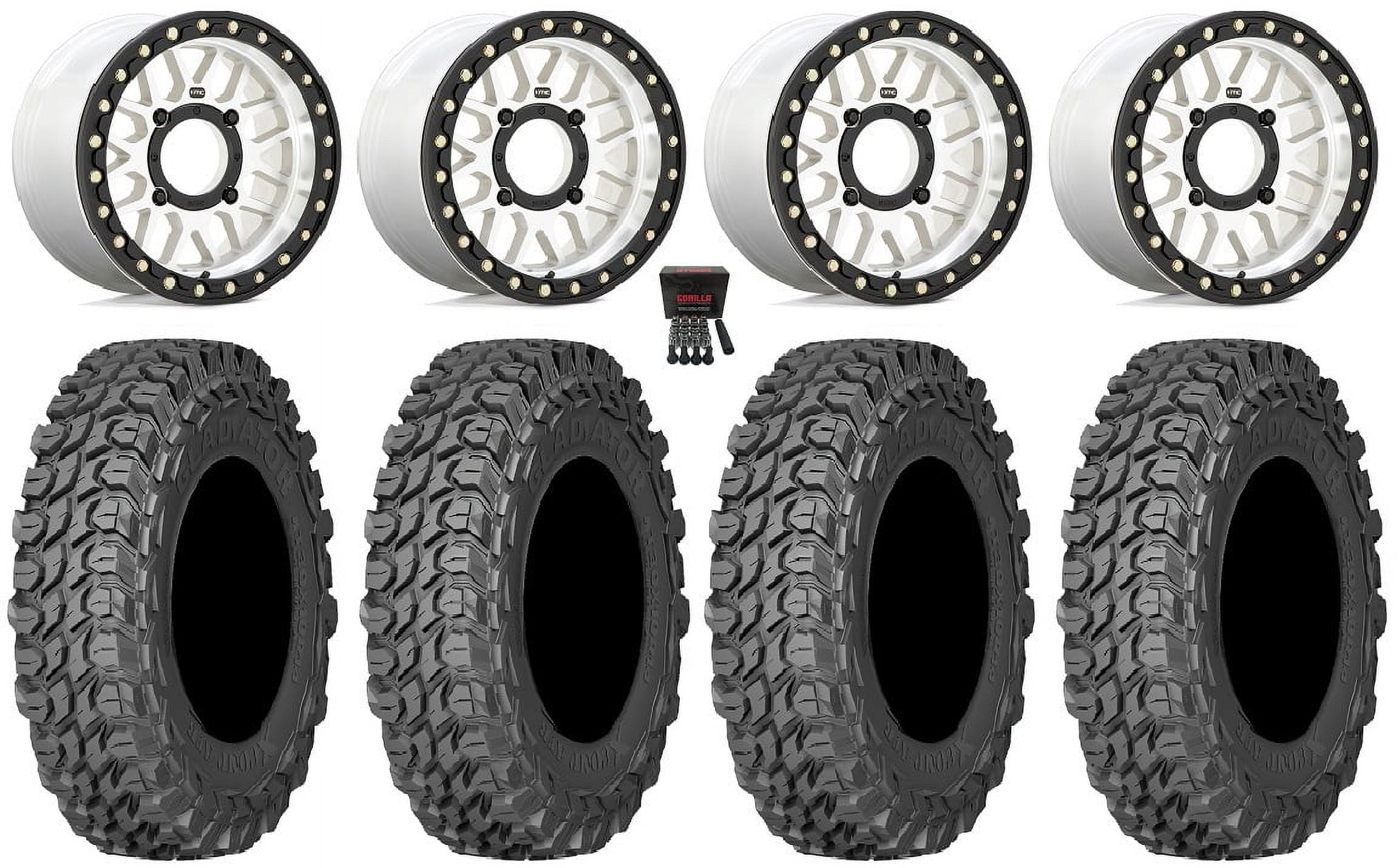 KS235 Grenade Bdlk 15" Wheels Mh +38mm 32" X Comp ATR Tires Can-Am ...