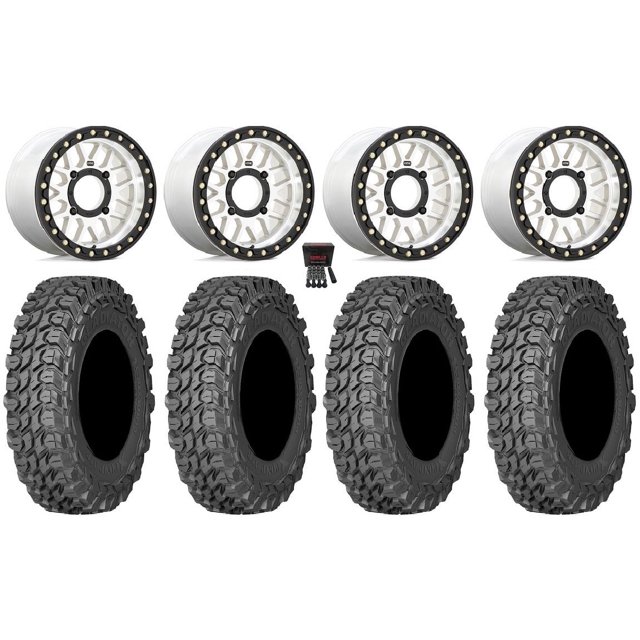 KS235 Grenade Bdlk 15" Wheels Mh +38mm 32" X Comp ATR Tires Kawasaki ...