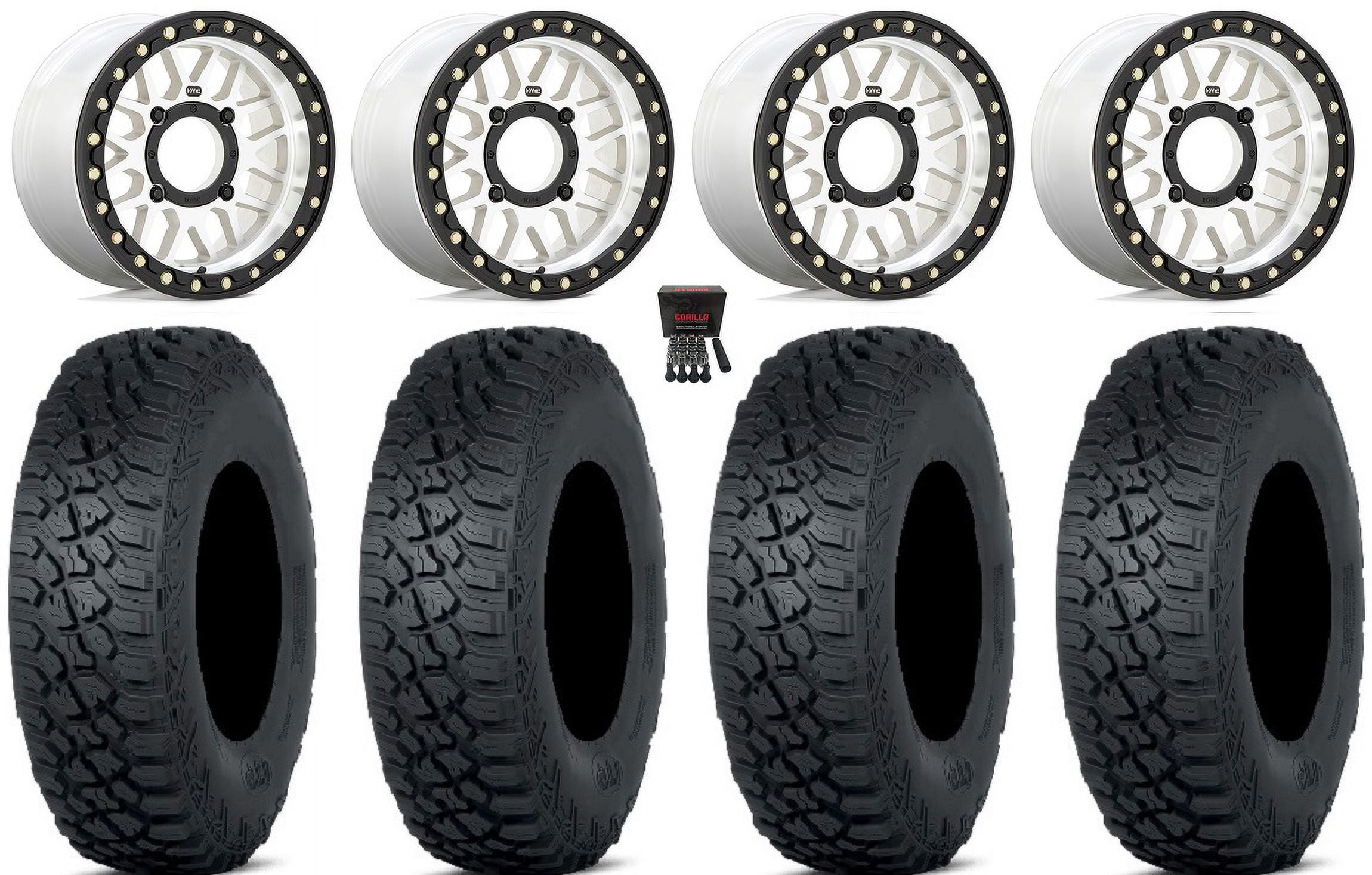 KS235 Grenade Bdlk 15" Wheels Mh +38mm 33" Tenacity XNR Tires ...
