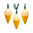 KSA 10-Count Ice Cream Cone Christmas Lights, Green Wire - Walmart.com