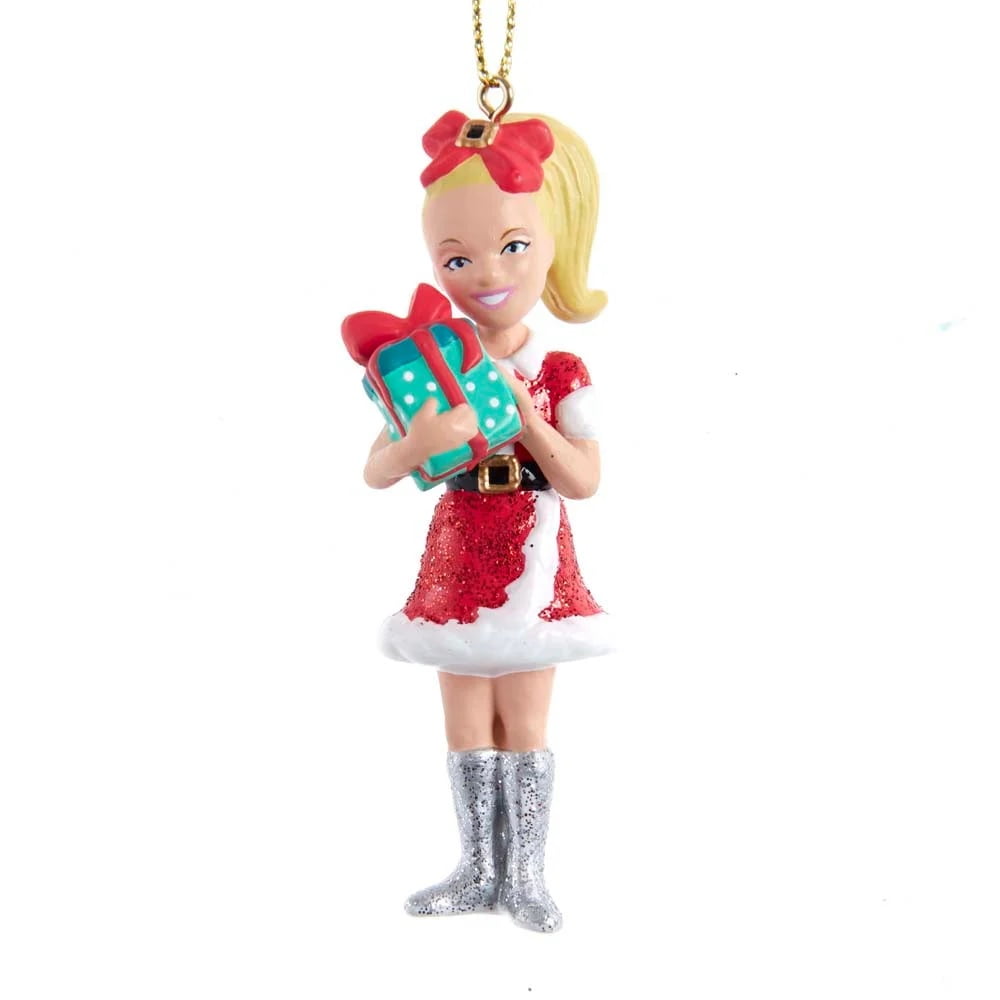 KSA Pack of 24 JoJo Siwa in Santa Outfit Christmas Ornaments 3.5 ...