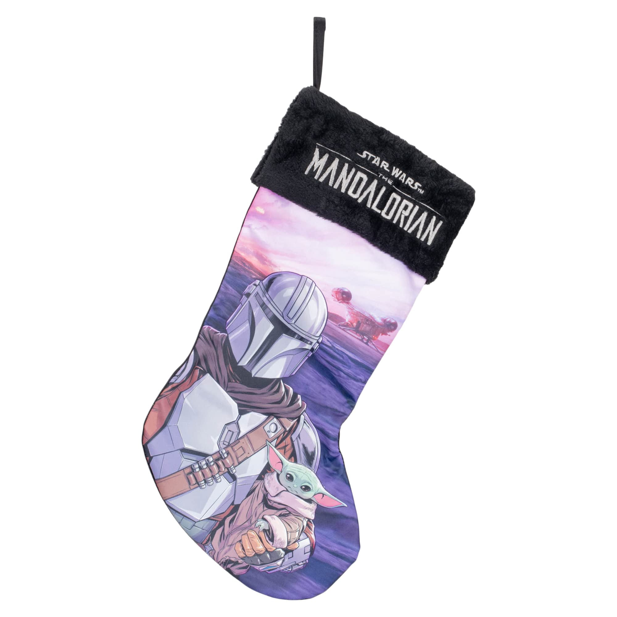 Kurt S. Adler Star Wars Mando and The Child 19 Inch Hanging Christmas ...