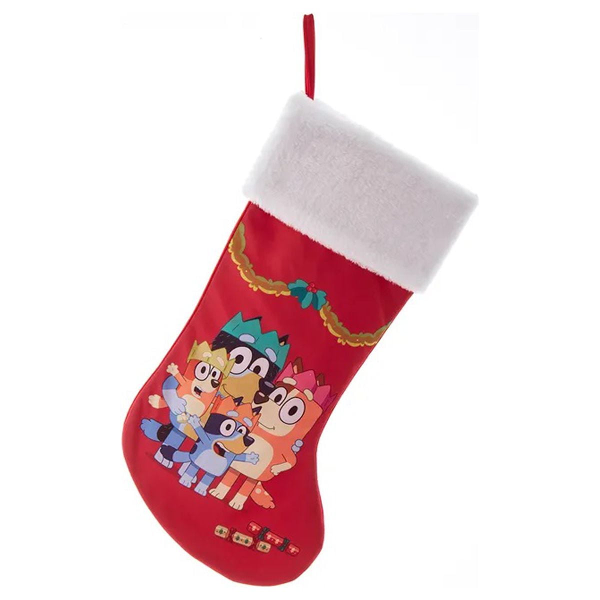 Kurt Adler Bluey and Family Christmas Party Stocking - Walmart.com