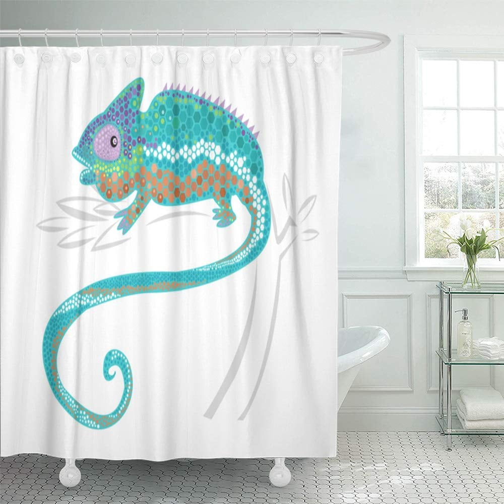 KSADK Adapt Chameleon with Colorful Skin Coloration and Hexagon Scales ...