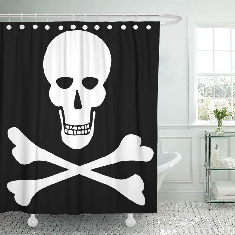 KSADK Anatomy Skull and Crossbones Original and Design Black Bone Cross ...