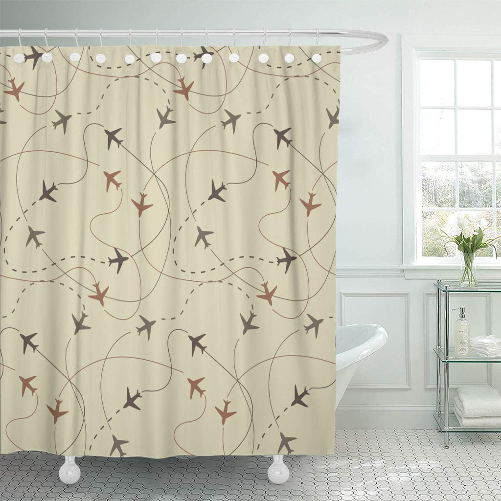 KSADK Brown Airbus Travel Around The World Airplane Routes Endless ...