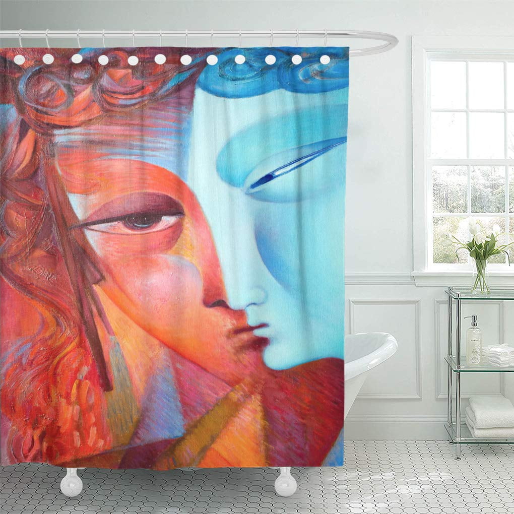 KSADK Canvas Oil Painting by The Artist Called Faces Kind and Evil ...