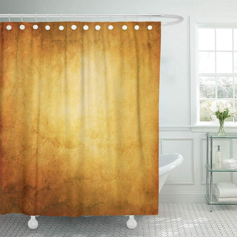 Rust Yellow Bathroom