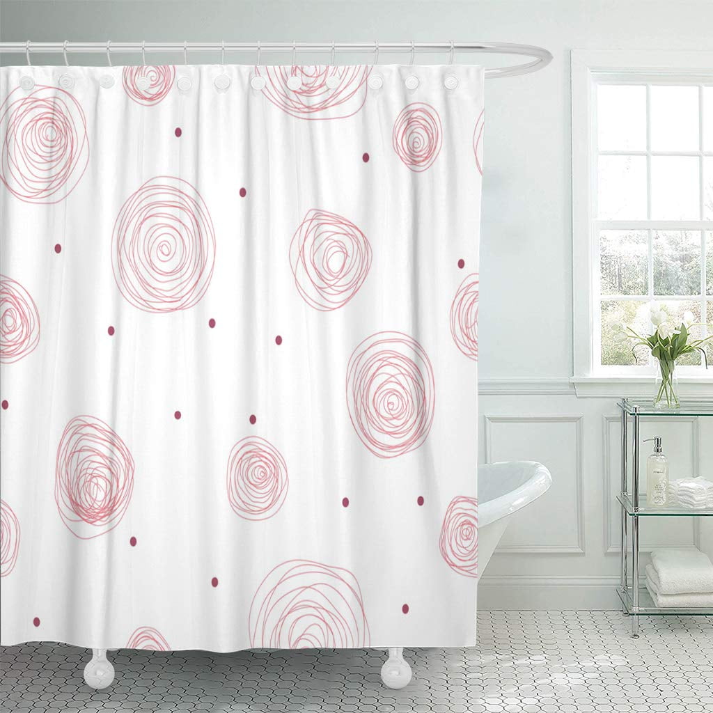 KSADK Pink Abstract Seamlessly Tileable Pattern of Scribble and Baby ...