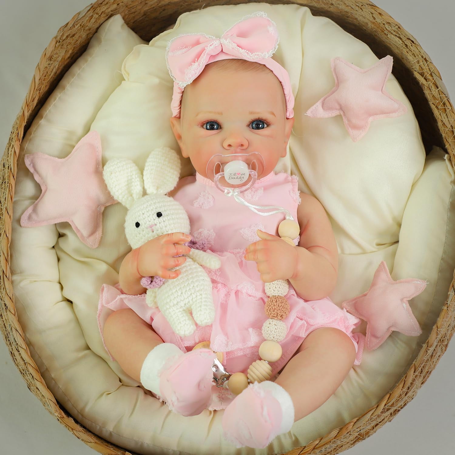 KSBD Lifelike Reborn Baby OIF8 Dolls - 20 Inch Cute Realistic Silicone ...