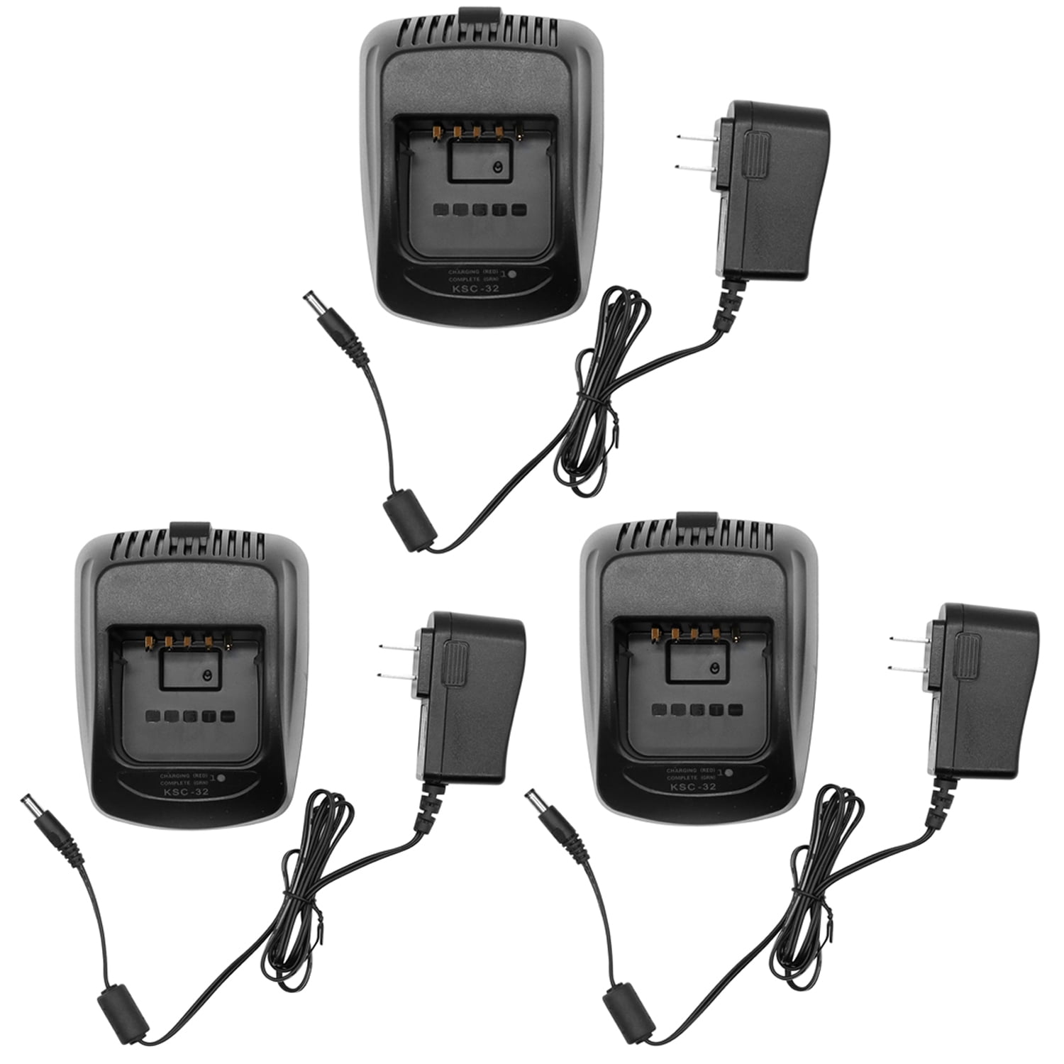 KSC-32 Rapid Charger for Kenwood NEXEDGE Radio NX-410 NX-411 TK-2180 TK ...