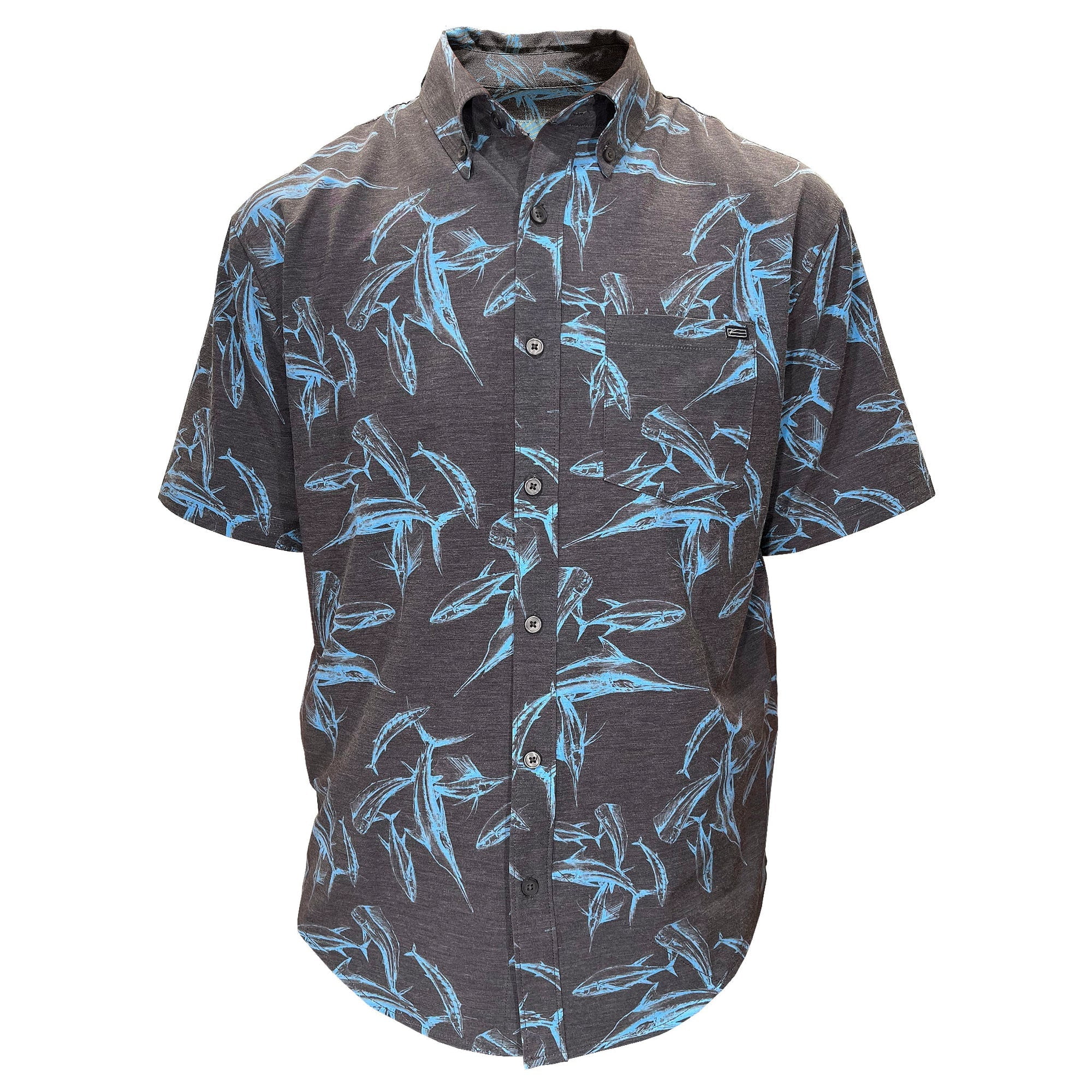 KSCOTT Atlantic Travler Islander Black, XLarge Short Sleeve Shirt ...