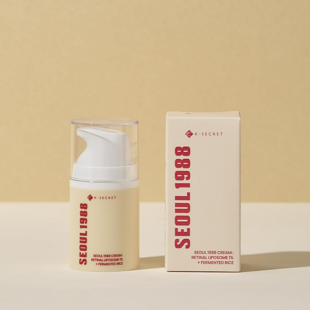 KSECRET SEOUL 1988 Cream HMF23 : Retinal Liposome 1% + Fermented Rice ...