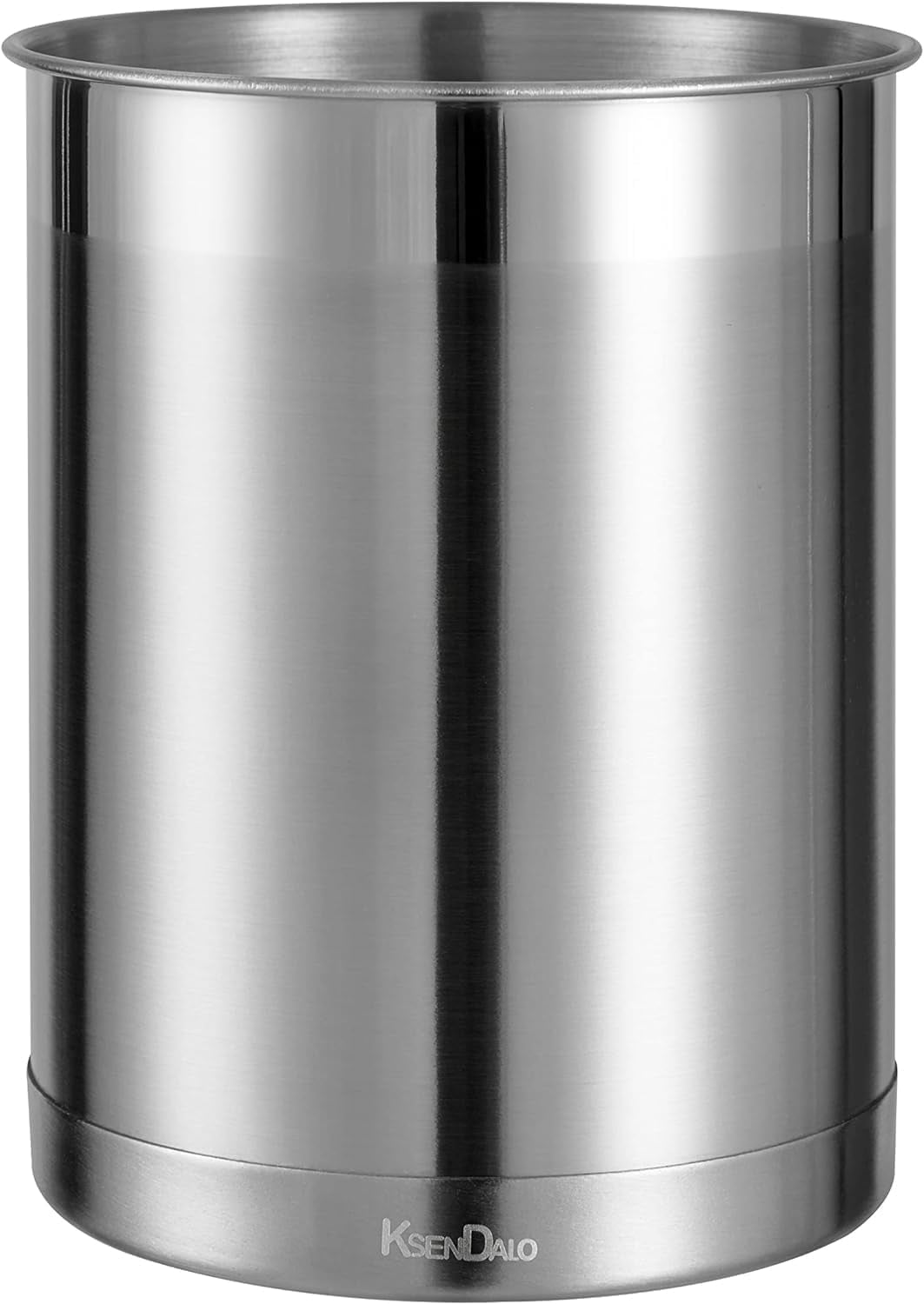 KSENDALO Stainless Steel Utensil Holder for Countertop, 6.6 Inch Tall ...