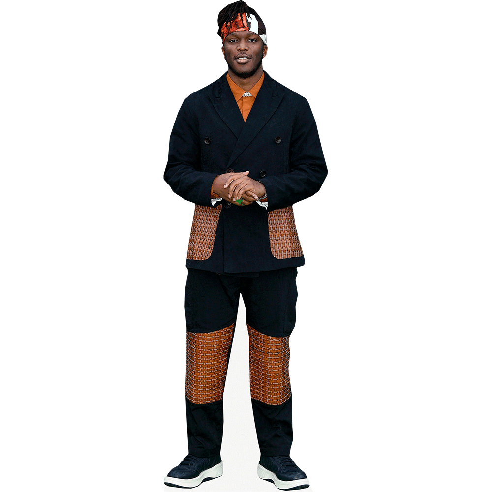 KSI (Black Outfit) Mini Cardboard Cutout Standee - Walmart.com