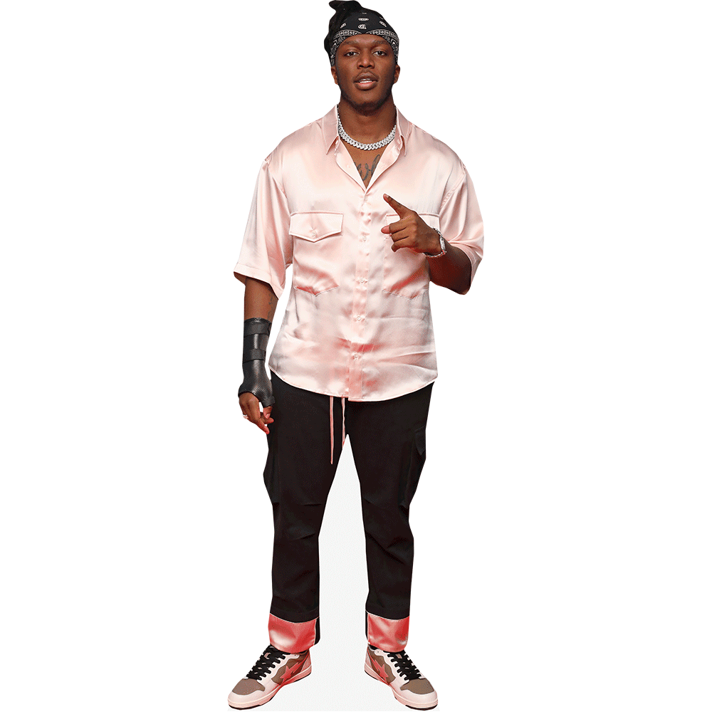 KSI (Pink Top) Mini Cardboard Cutout Standee - Walmart.com