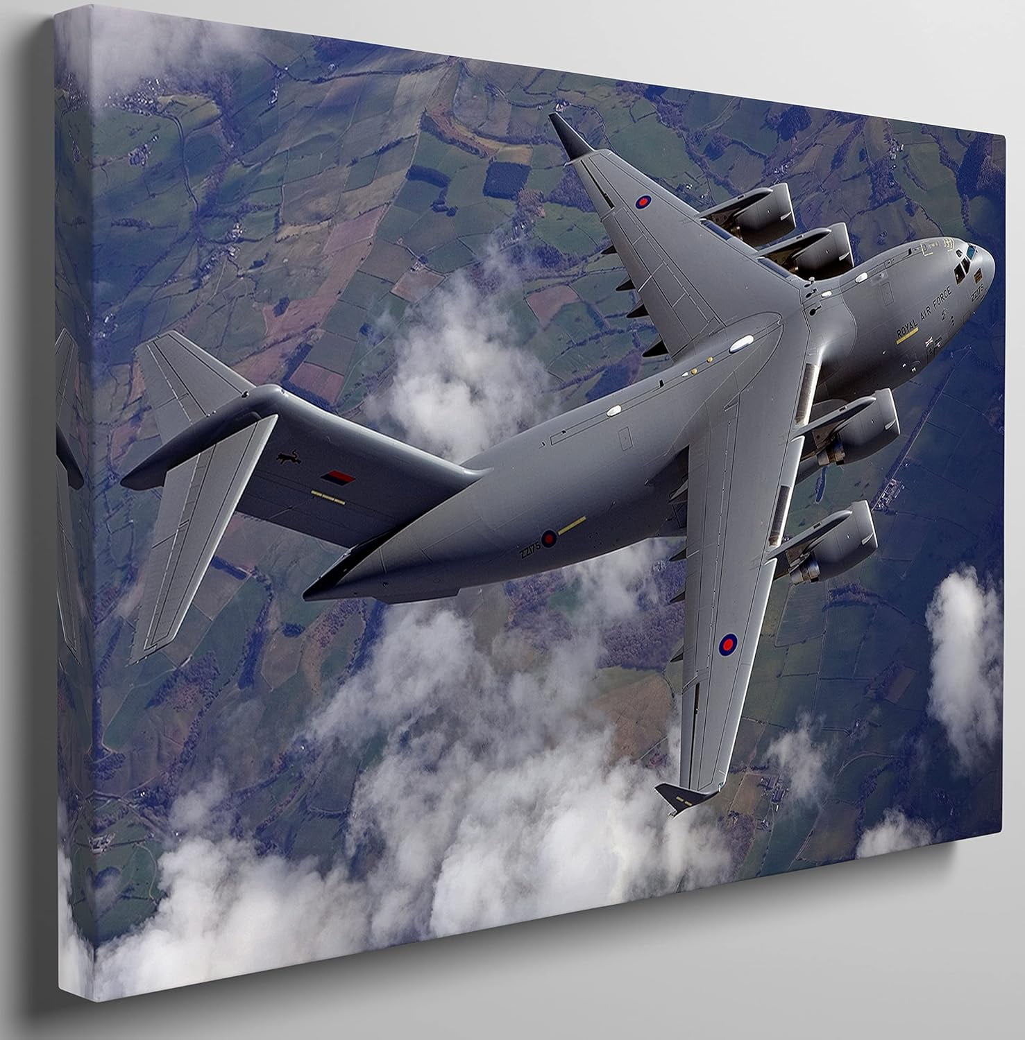 KSIW-A-10 Airplane Canvas Wall Art Thunderbolt II A-10 Attack Plane ...