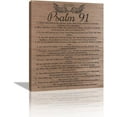 KSIW-Bible Verses Canvas Wall Art Psalm 91 Pictures Wall Decor ...