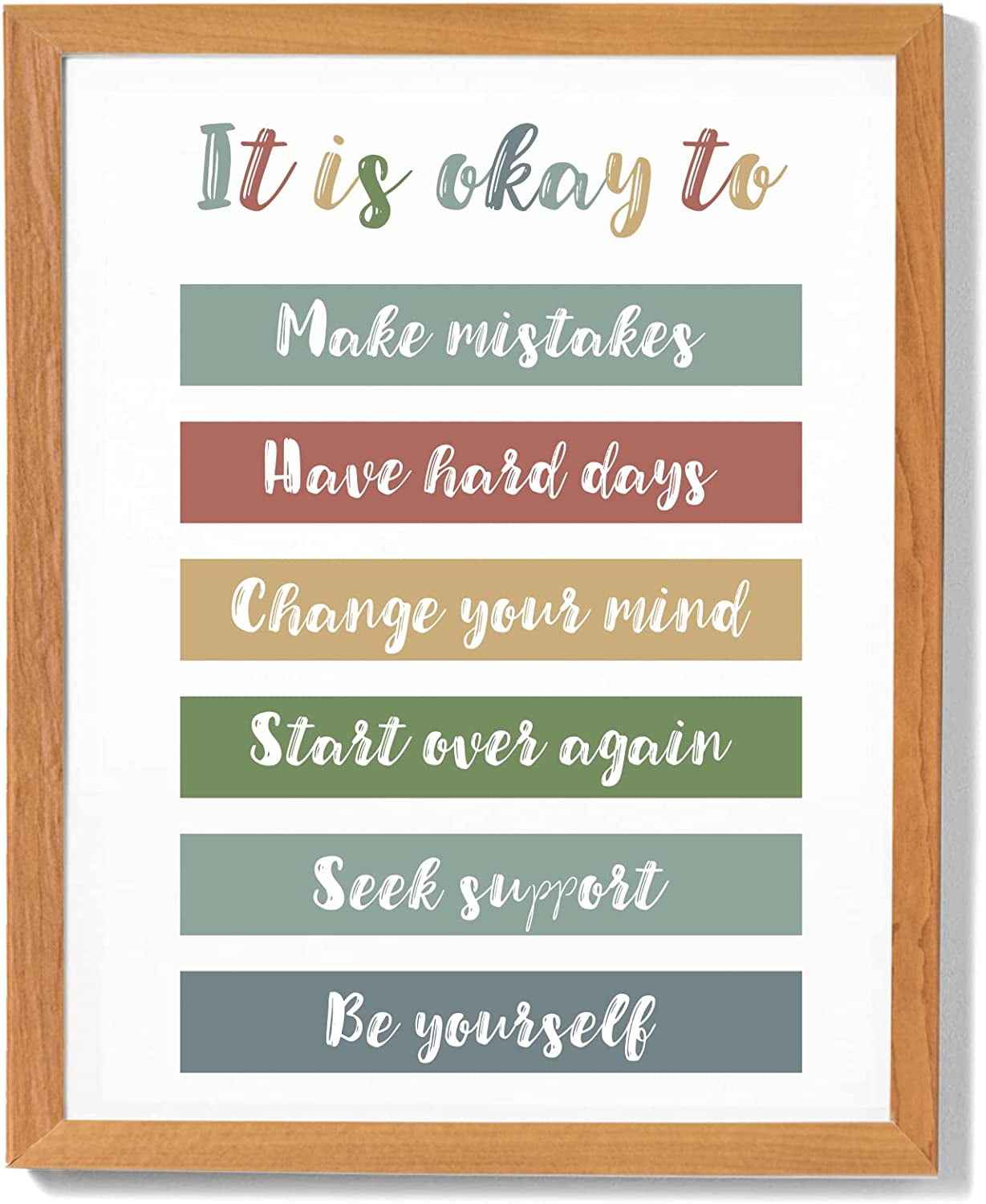 KSIW-Boho Classroom Decor, It Is Okay To Quotes, Playroom Decor ...