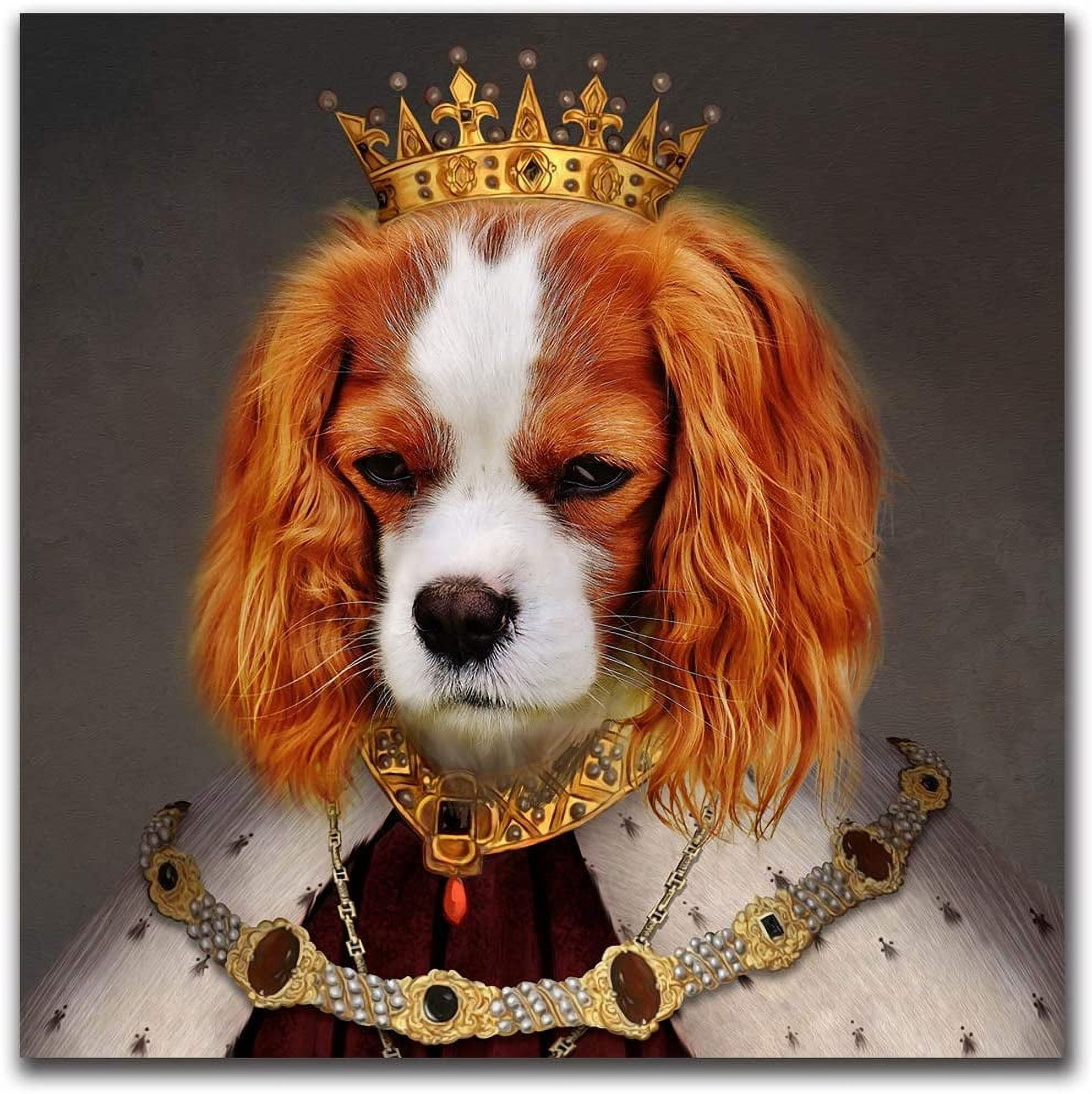 Asdg76s-Canvas Prints with Your Photos Wall Art Double Pet Portrait ...