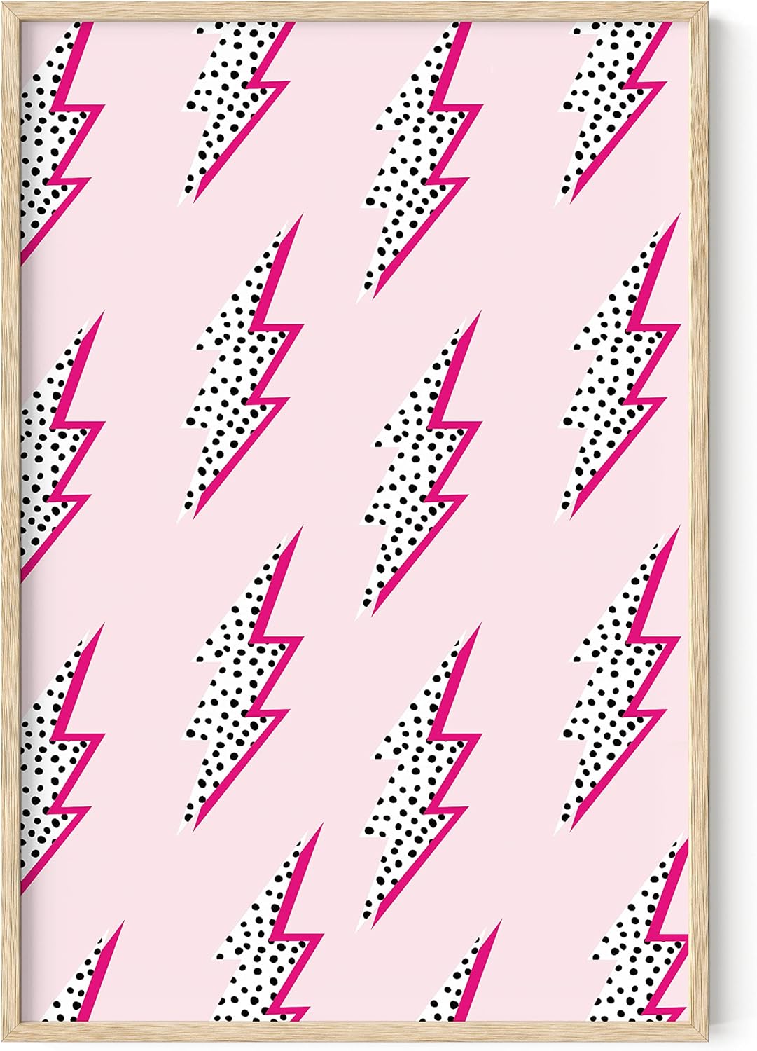 KSIW- Cute Preppy Room Decor Aesthetic Pink Poster, Pink Wall Art Dorm ...