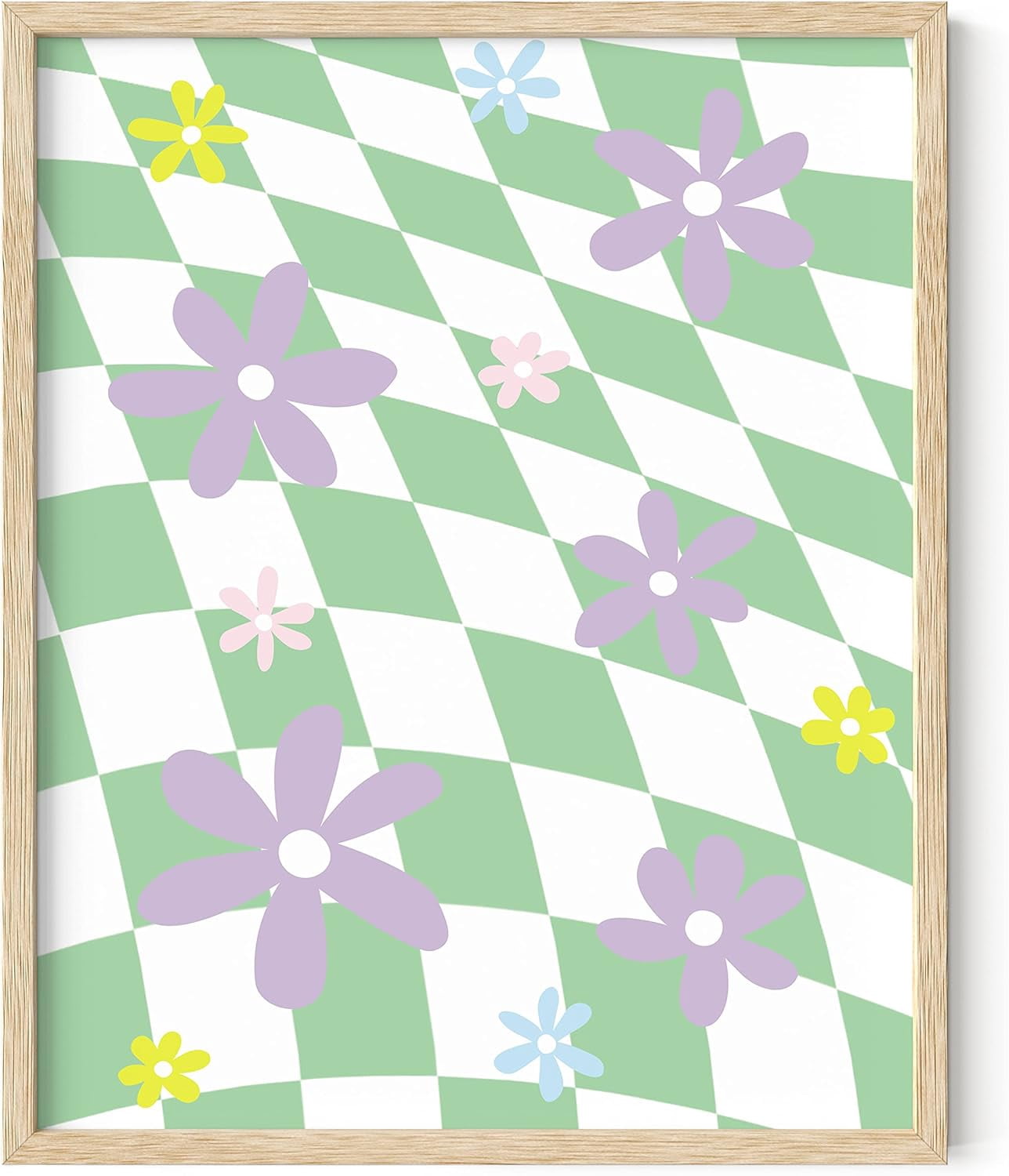 KSIW-Danish Pastel Aesthetic - Green Wall Art Danish Posters Cute Wall ...