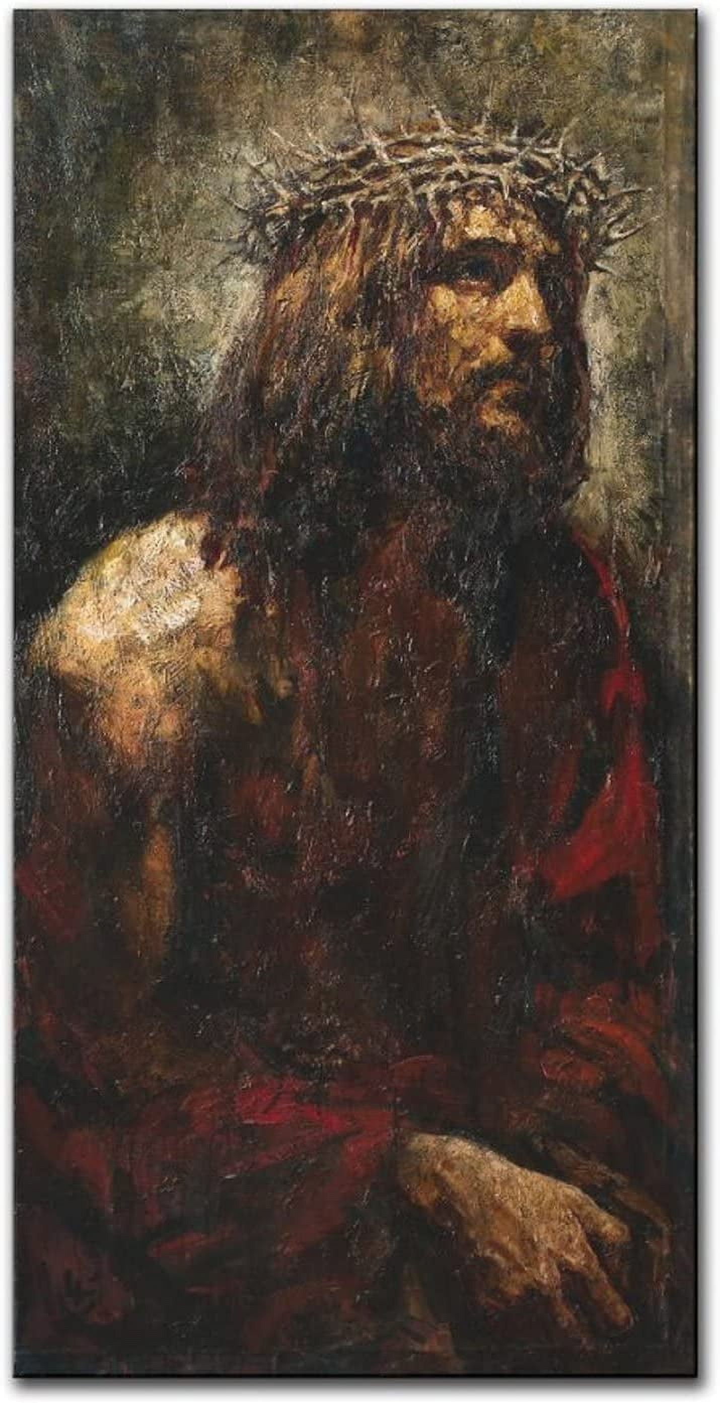 KSIW-FIO Jesus Persecution Jesus Crown of Thorns Poster Decorative ...