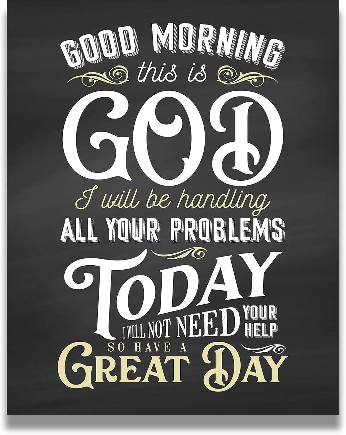 KSIW-Good Morning This is God Religious Wall Decor - Christian ...