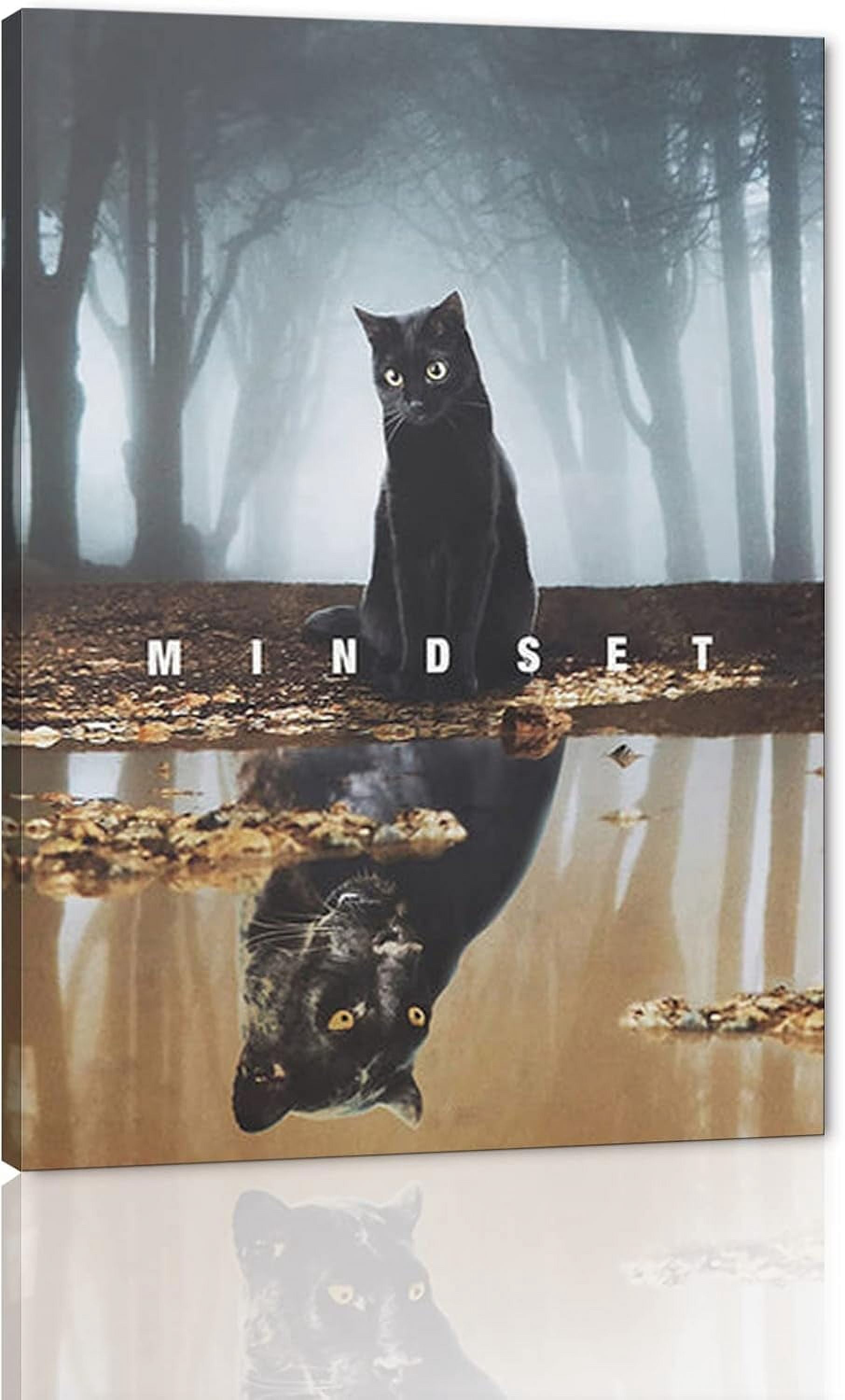 KSIW-Inspirational Wall Art Mindset is Everything Print Poster Small ...