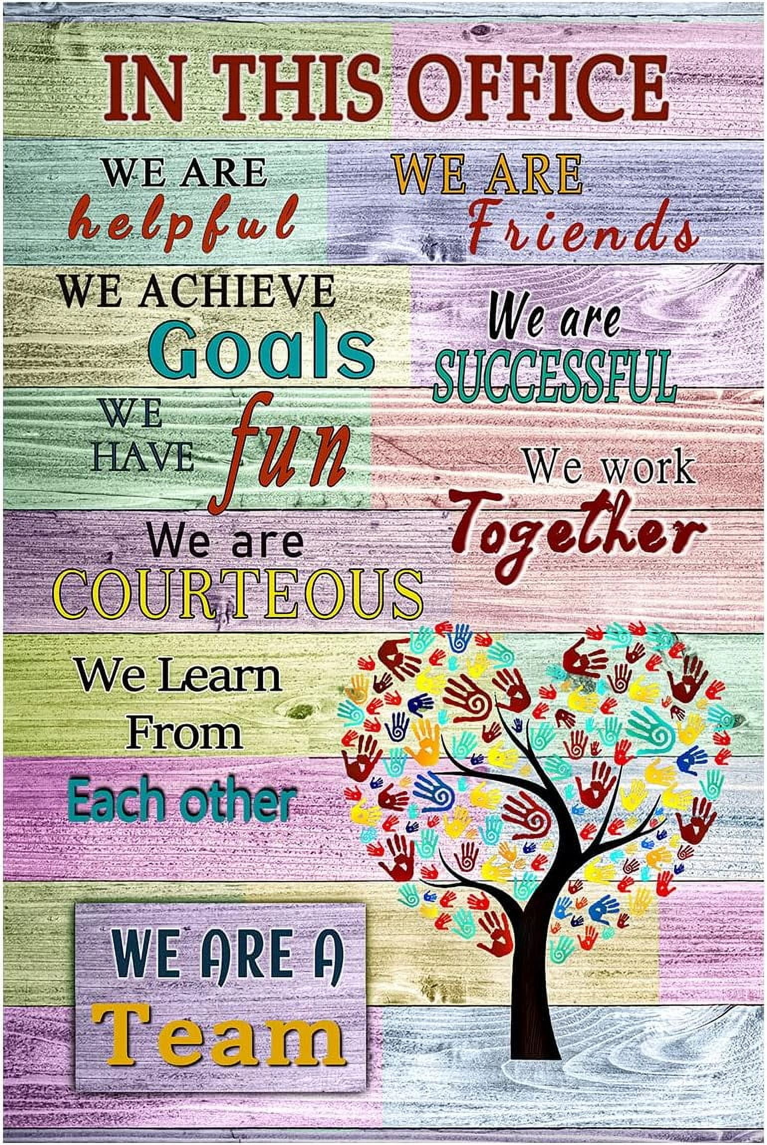 KSIW-Inspirational Wall Art Poster (16x24 Inch, Frameless) Positive ...