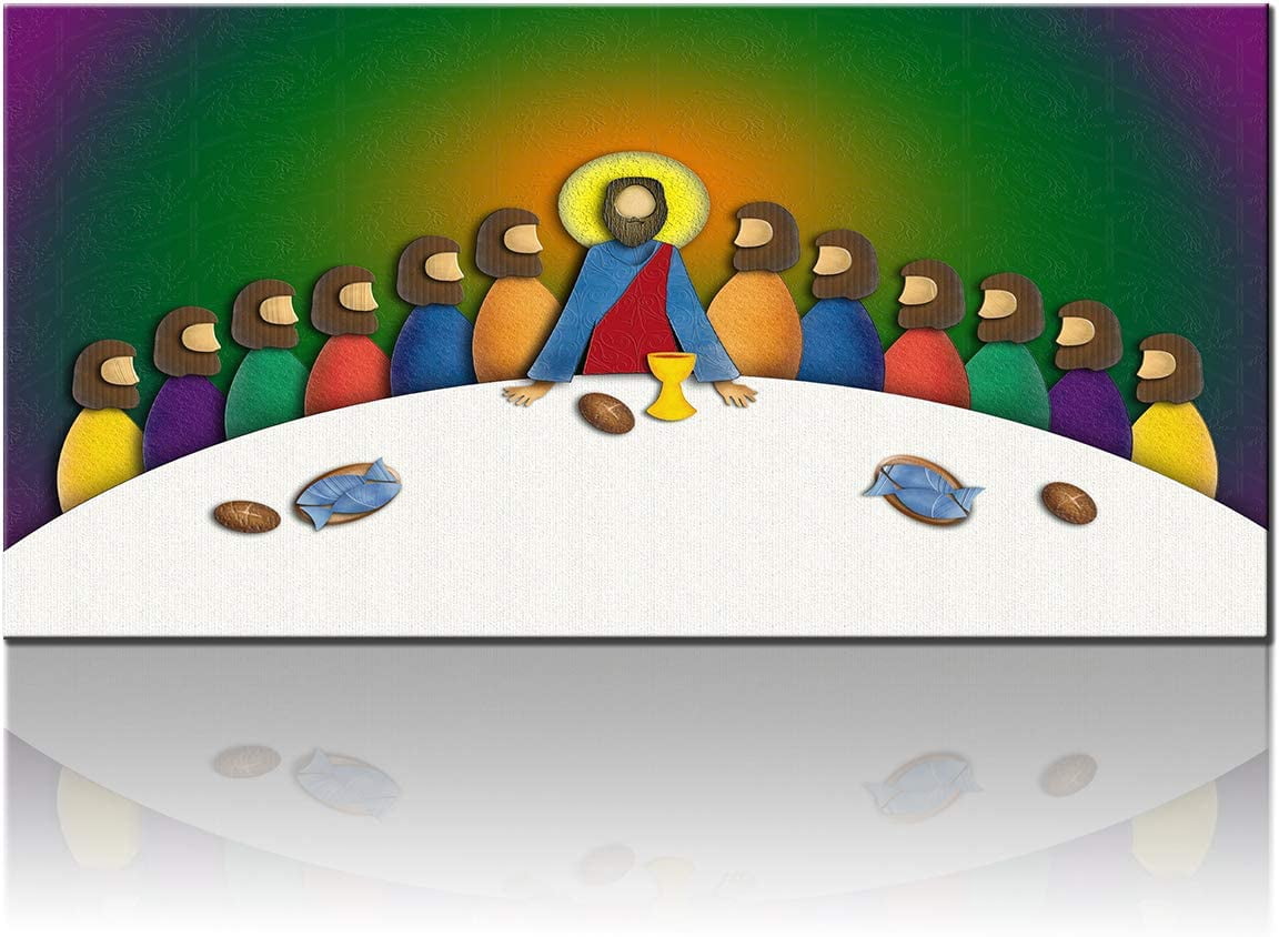 KSIW-Jesus in Gethsemane Paintings Extra Large Wall Pictures for Living ...