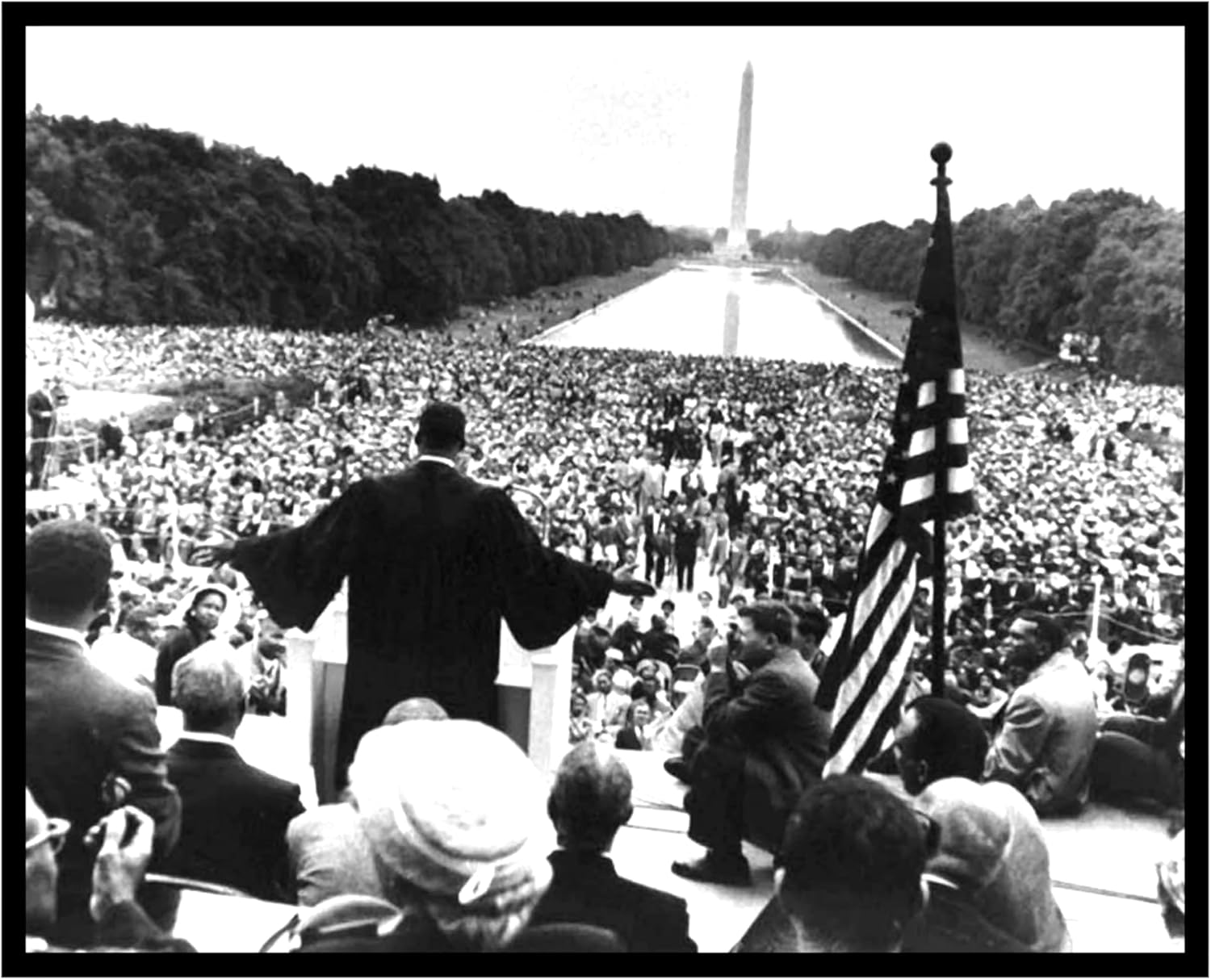 KSIW- Martin Luther King Poster - Prayer Pilgrimage for Freedom Print ...