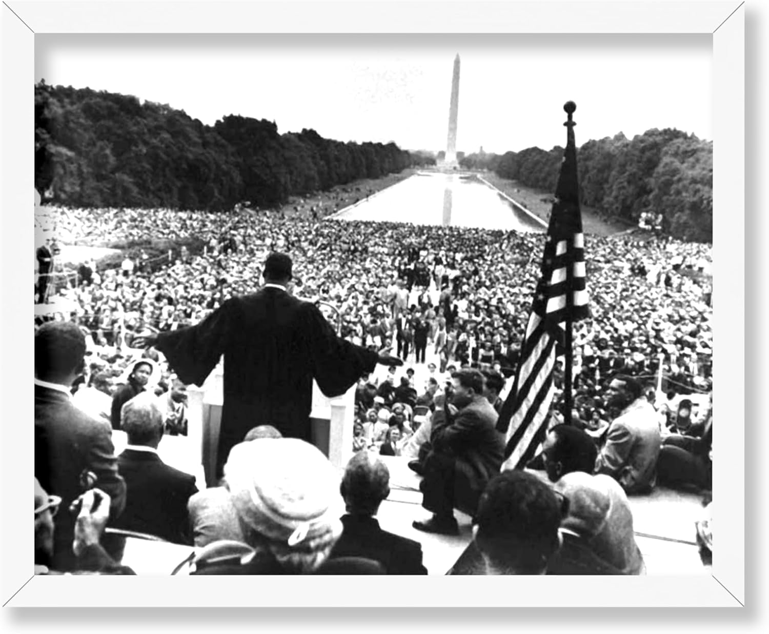 KSIW- Martin Luther King Poster - Prayer Pilgrimage for Freedom Print ...