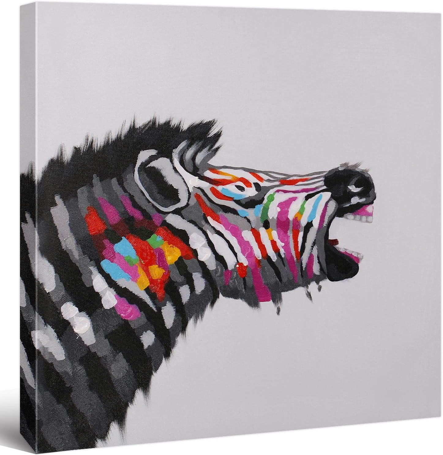 KSIW-Modern Pop Art Decor - Framed - Happy Jack Russell Terrier with ...